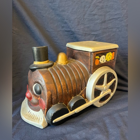 Accents | Vintage California Originals Locomotive Train Cookie Jar ...